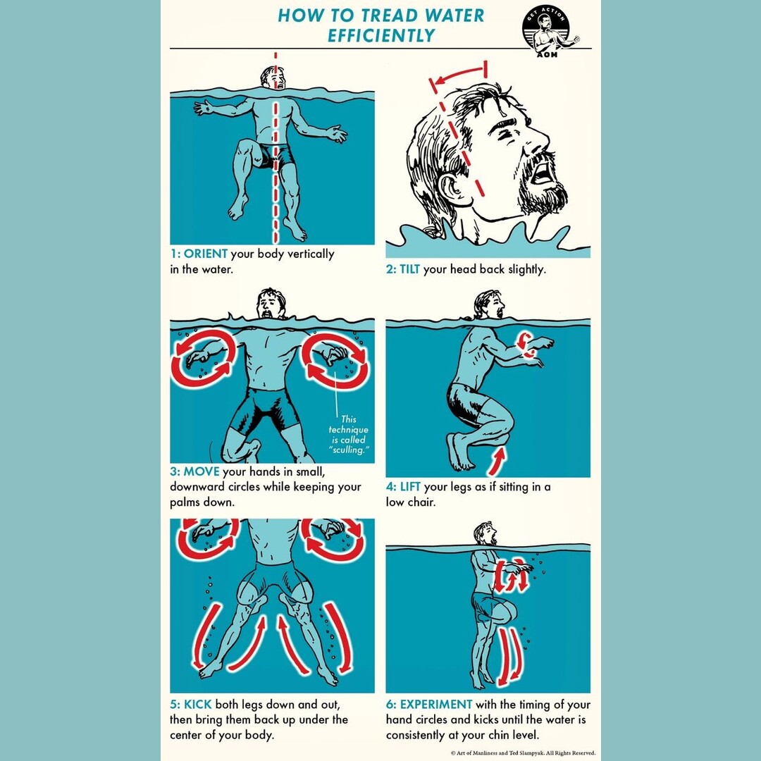 How not to drown in water.